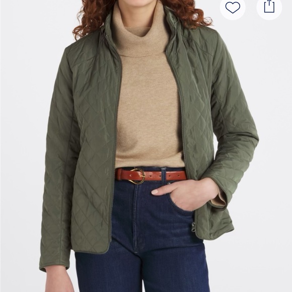 41 Hawthorn | Jackets & Coats | Olive Quilted Womens Jacket | Poshmark